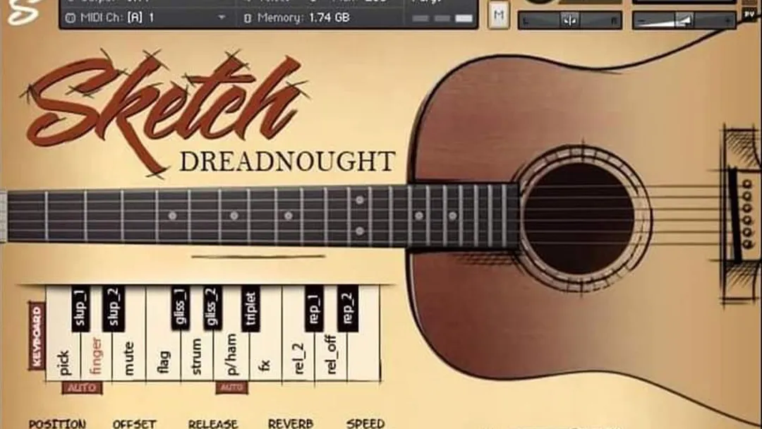 Sketch Samples - Sketch Dreadnought & Midi Pack 54 styles - โปรแกรมทำ ...