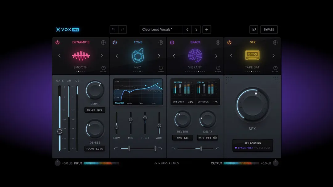 Nuro Audio - Xvox Pro - โปรแกรมทำเพลง VST, VSTi, Plugins - GoPlugin