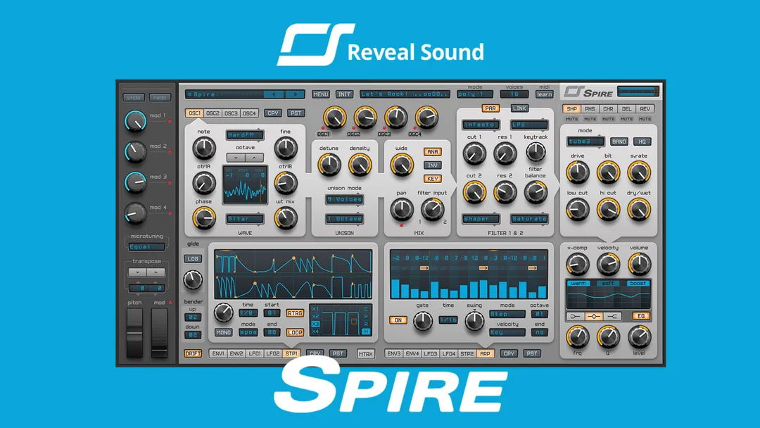 Reveal Sound - Spire - โปรแกรมทำเพลง VST, VSTi, Plugins - GoPlugin