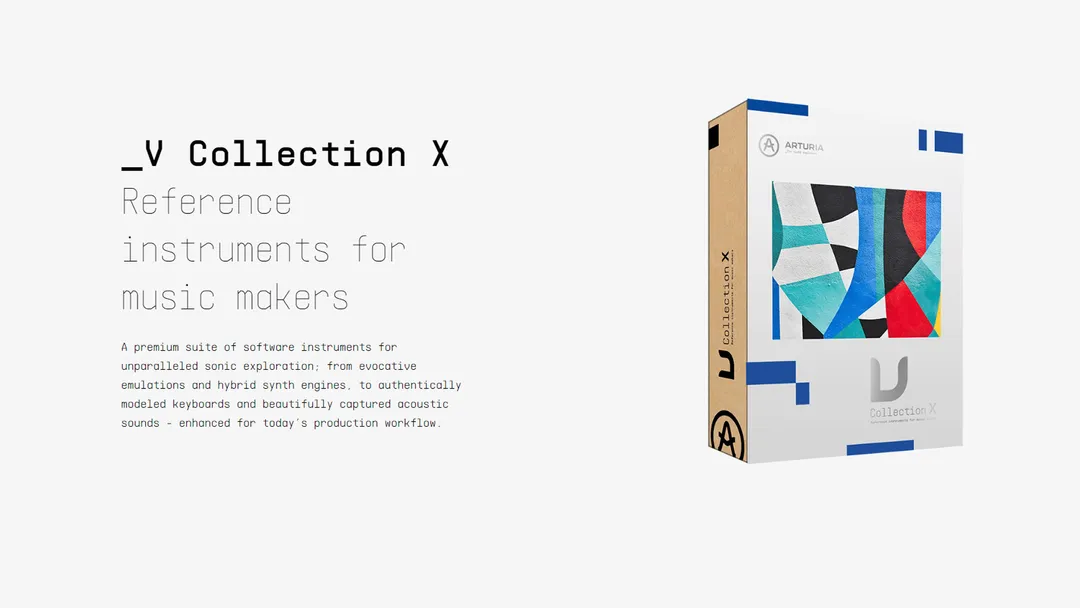 Arturia - V Collection X - โปรแกรมทำเพลง VST, VSTi, Plugins - GoPlugin