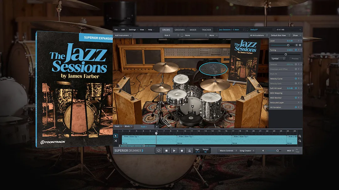 Toontrack - The Jazz Sessions SDX - โปรแกรมทำเพลง VST, VSTi, Plugins ...
