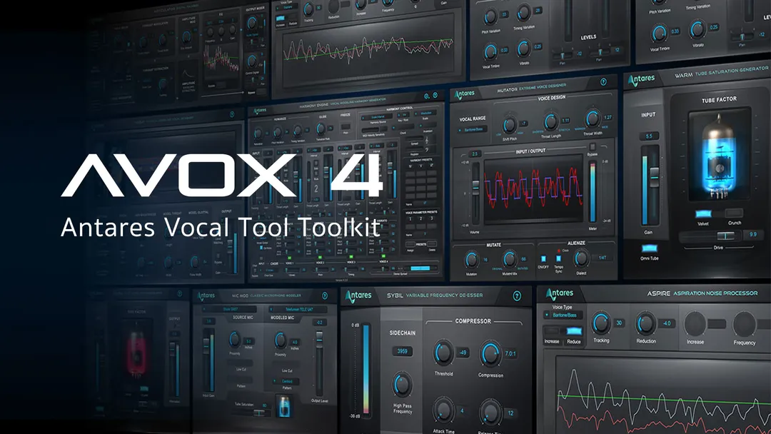 AVOX 4 - Antares Vocal Tool Toolkit - โปรแกรมทำเพลง VST, VSTi, Plugins ...