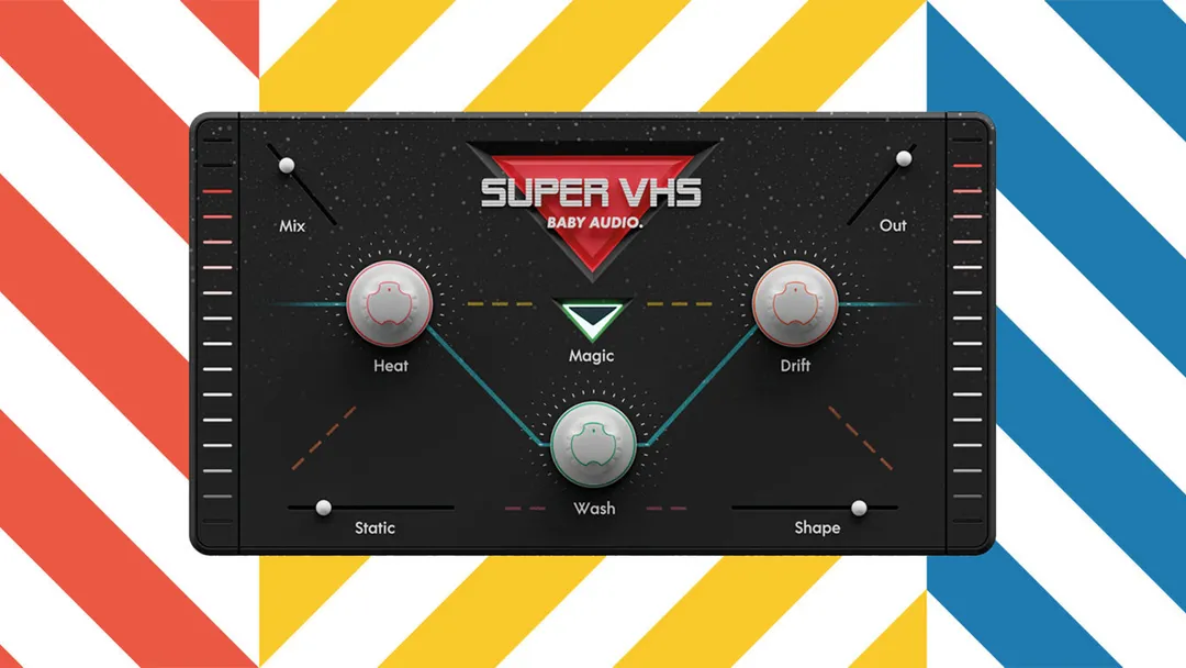 Super VHS - 1980s Lofi Plugin - โปรแกรมทำเพลง VST, VSTi, Plugins - GoPlugin