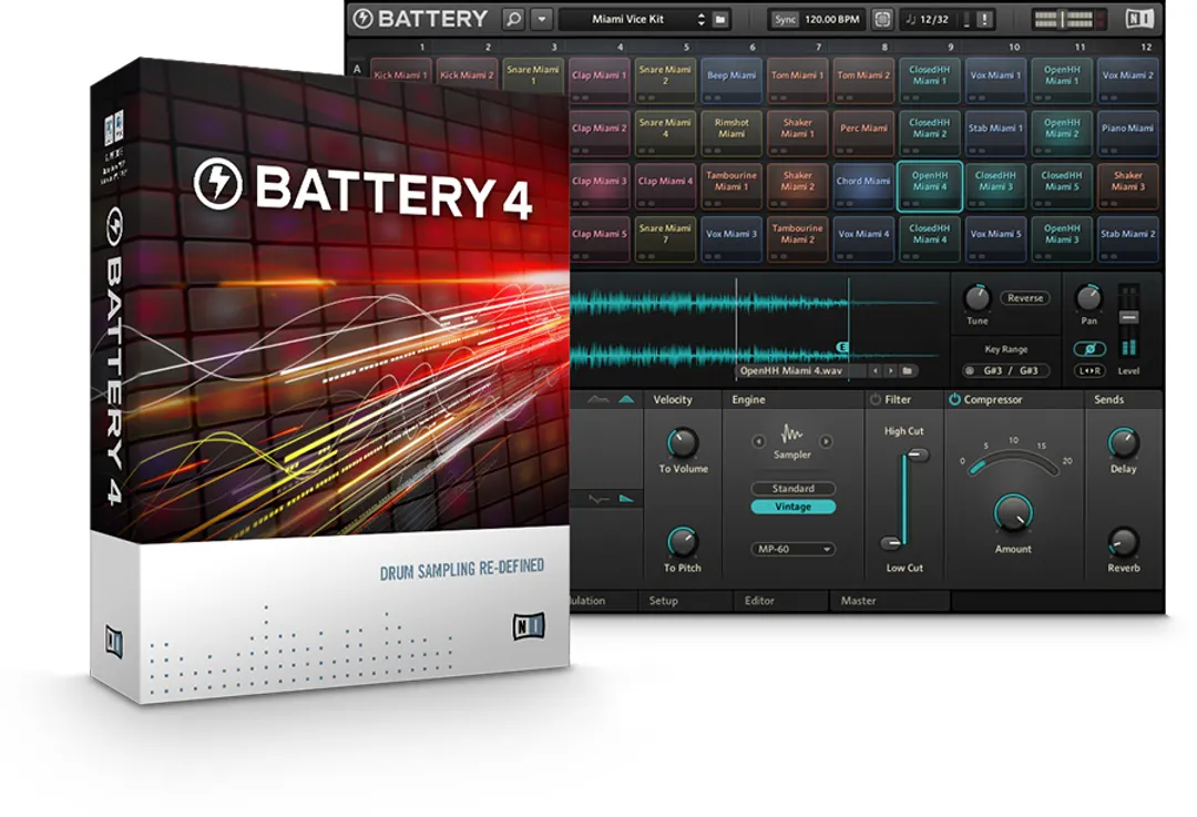 Native Instruments - Battery 4 - โปรแกรมทำเพลง VST, VSTi, Plugins ...
