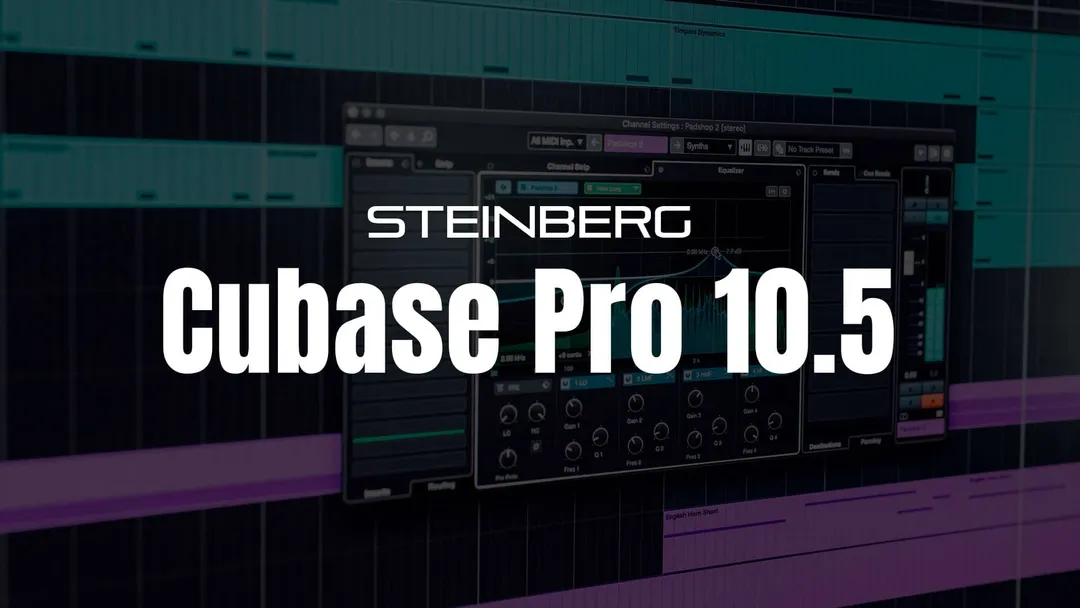 Steinberg: Cubase Pro 10.5 - โปรแกรมทำเพลง VST, VSTi, Plugins - GoPlugin