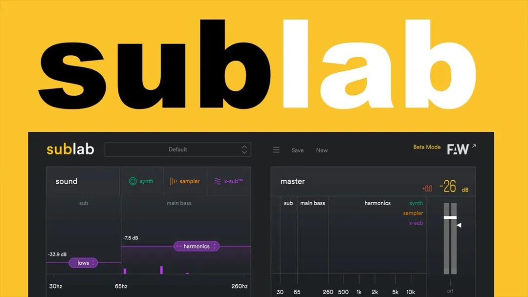 FAW - SubLab - โปรแกรมทำเพลง VST, VSTi, Plugins - GoPlugin