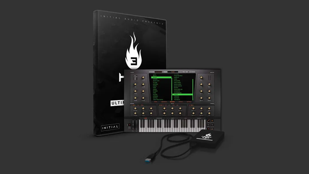 Initial Audio : Heat Up 3 พร้อม Factory Library 26 GB (Win-Mac ...