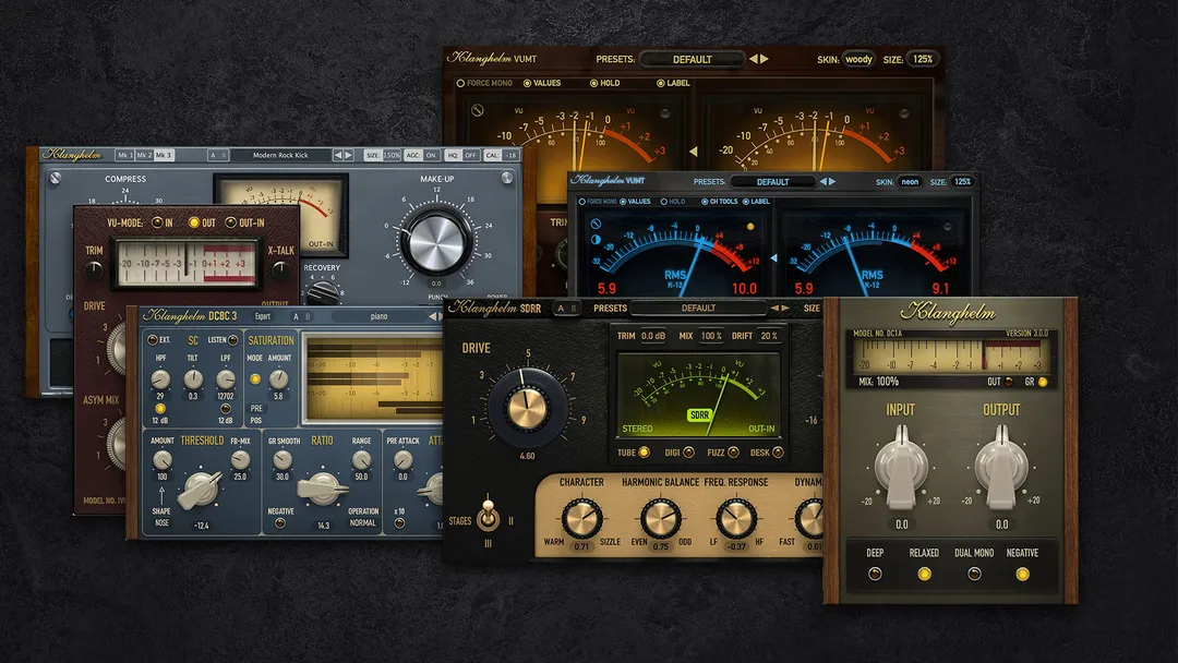 Klanghelm - Plugin Bundle - โปรแกรมทำเพลง VST, VSTi, Plugins - GoPlugin