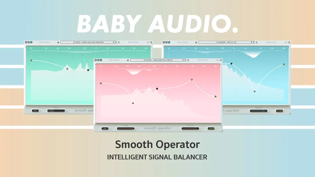 Baby Audio - Smooth Operator - โปรแกรมทำเพลง VST, VSTi, Plugins - GoPlugin