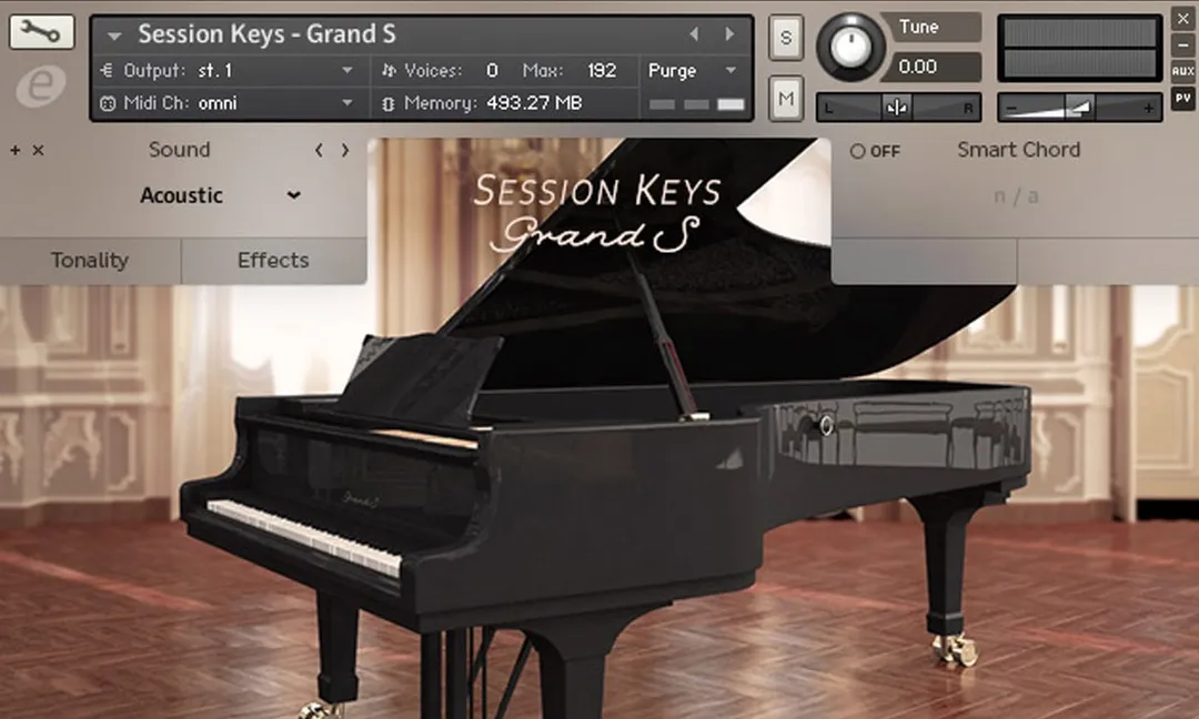 e-instruments : Session Keys Grand S (Kontakt) - โปรแกรมทำเพลง VST ...