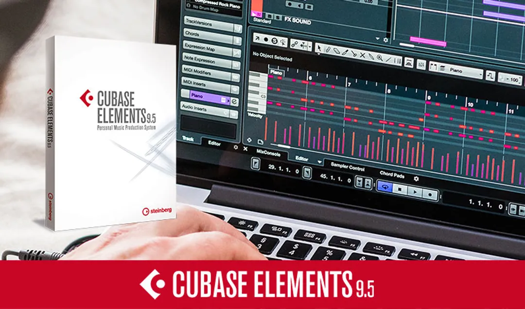 Steinberg : Cubase Elements 9.5.40 (Window) - โปรแกรมทำเพลง VST, VSTi, Plugins - GoPlugin