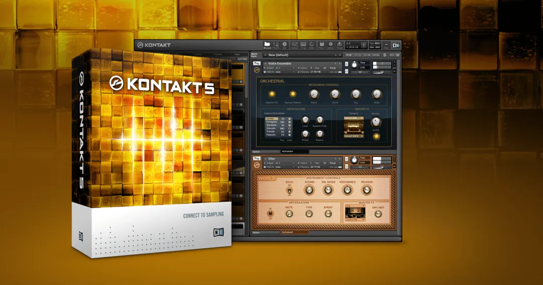 Native Instruments : Kontakt 5.5.1 Window (โหลดฟรี) - โปรแกรมทำเพลง VST ...