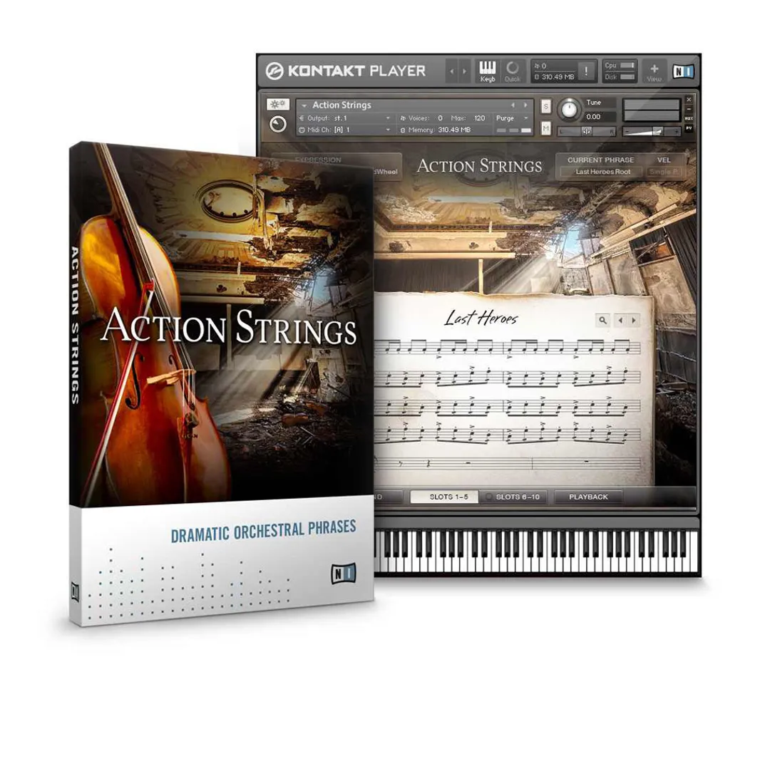 Native Instruments - ACTION STRINGS - โปรแกรมทำเพลง VST, VSTi, Plugins - GoPlugin