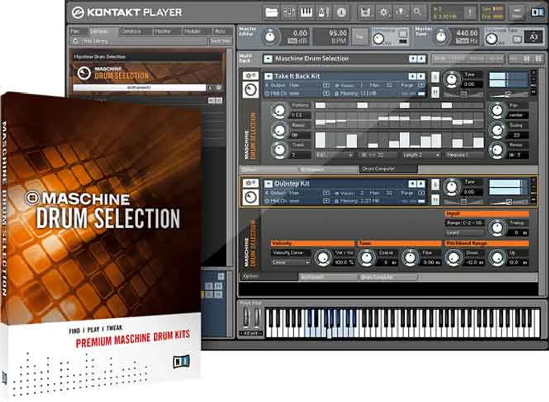 Native Instruments : Maschine Drum Selection - โปรแกรมทำเพลง VST, VSTi ...