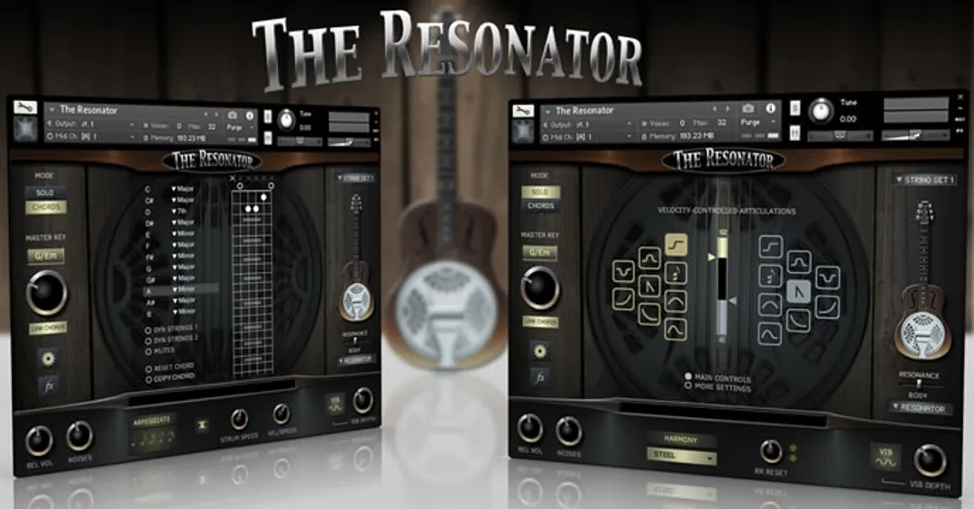 Indiginus The Resonator KONTAKT - โปรแกรมทำเพลง VST, VSTi, Plugins ...